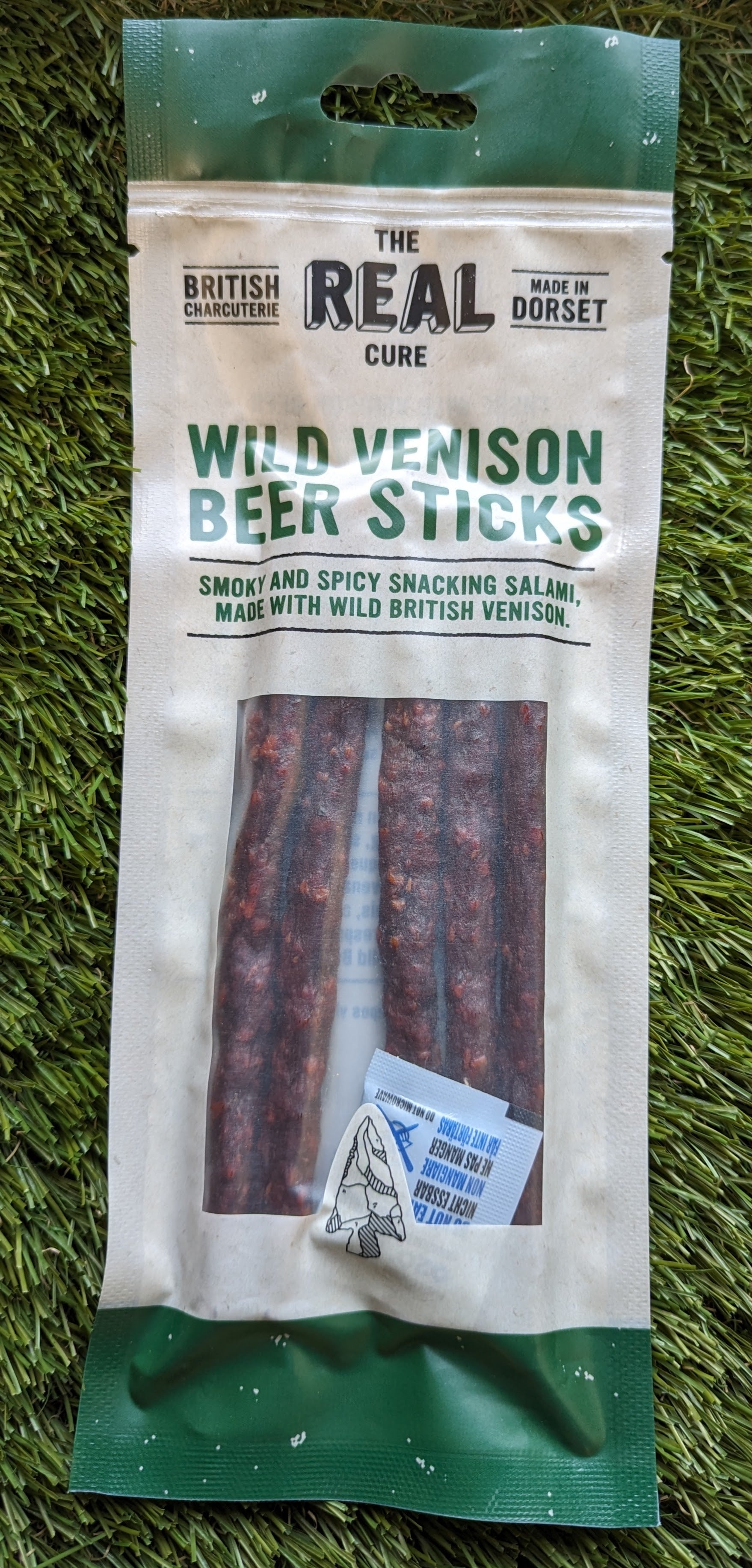 Wild Venison Beer Sticks | The Cheese Den Limited