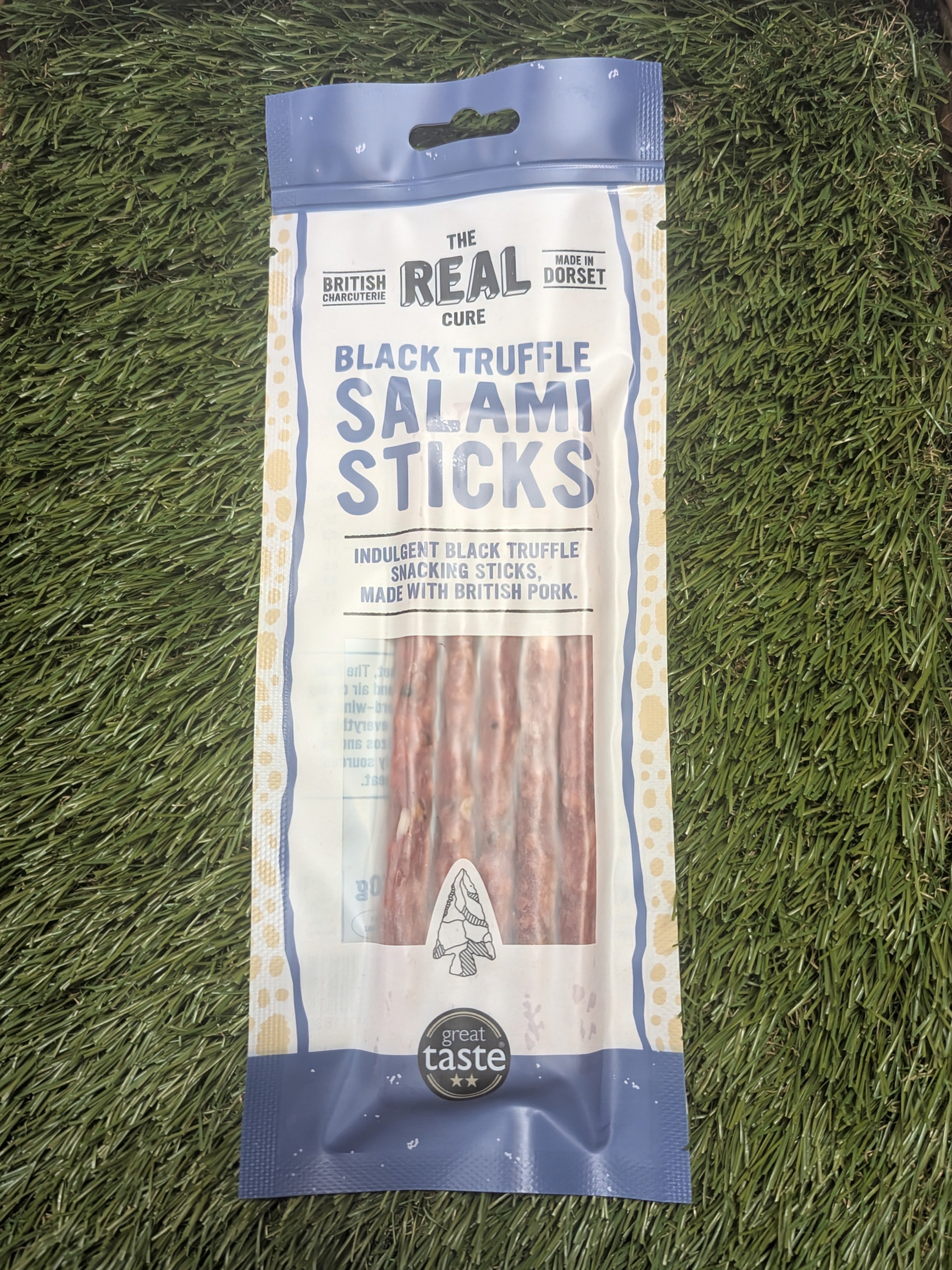 Black Truffle Salami Stick | The Cheese Den Limited