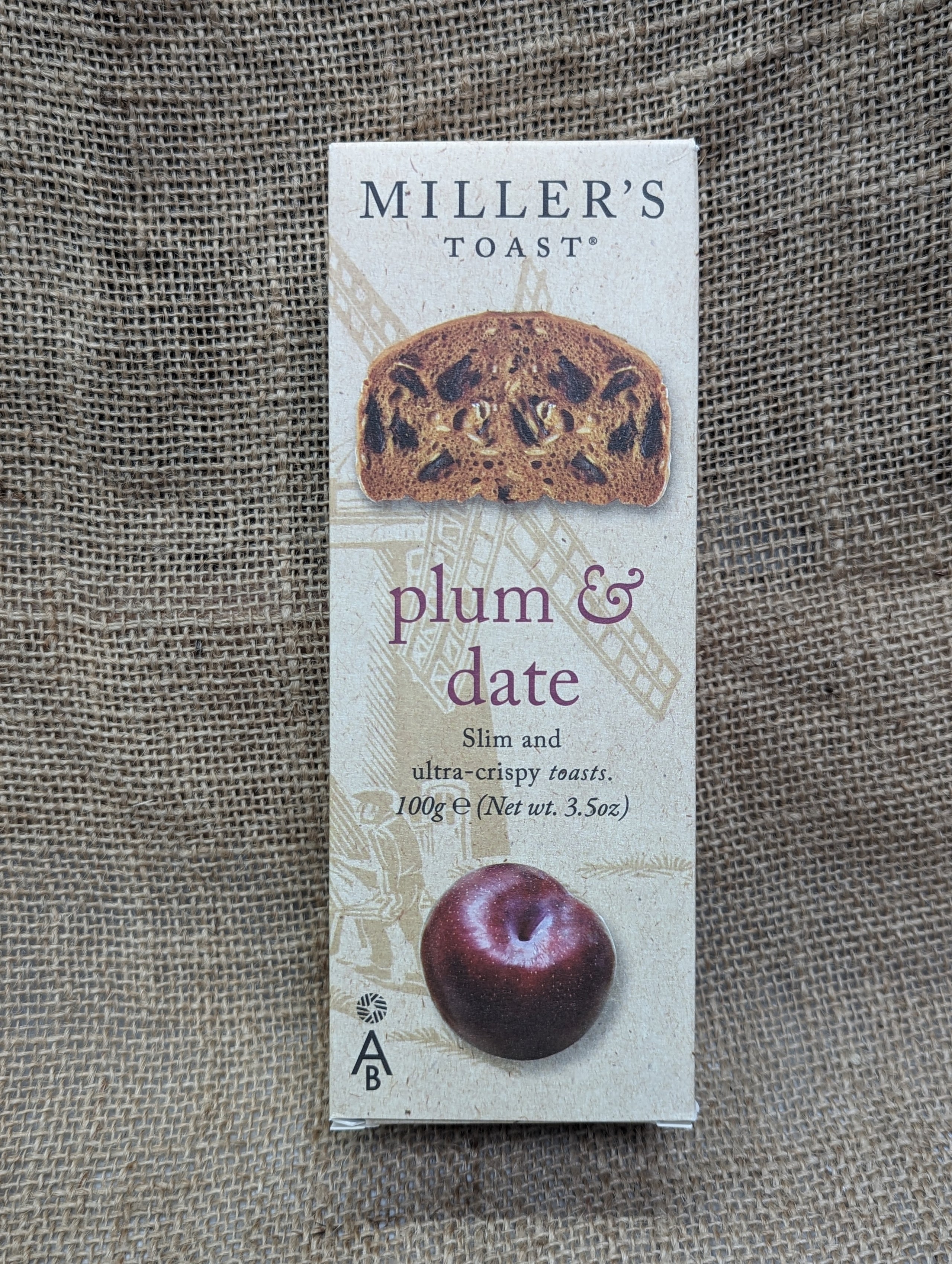 Miller's Plum & Date Toast | The Cheese Den Limited