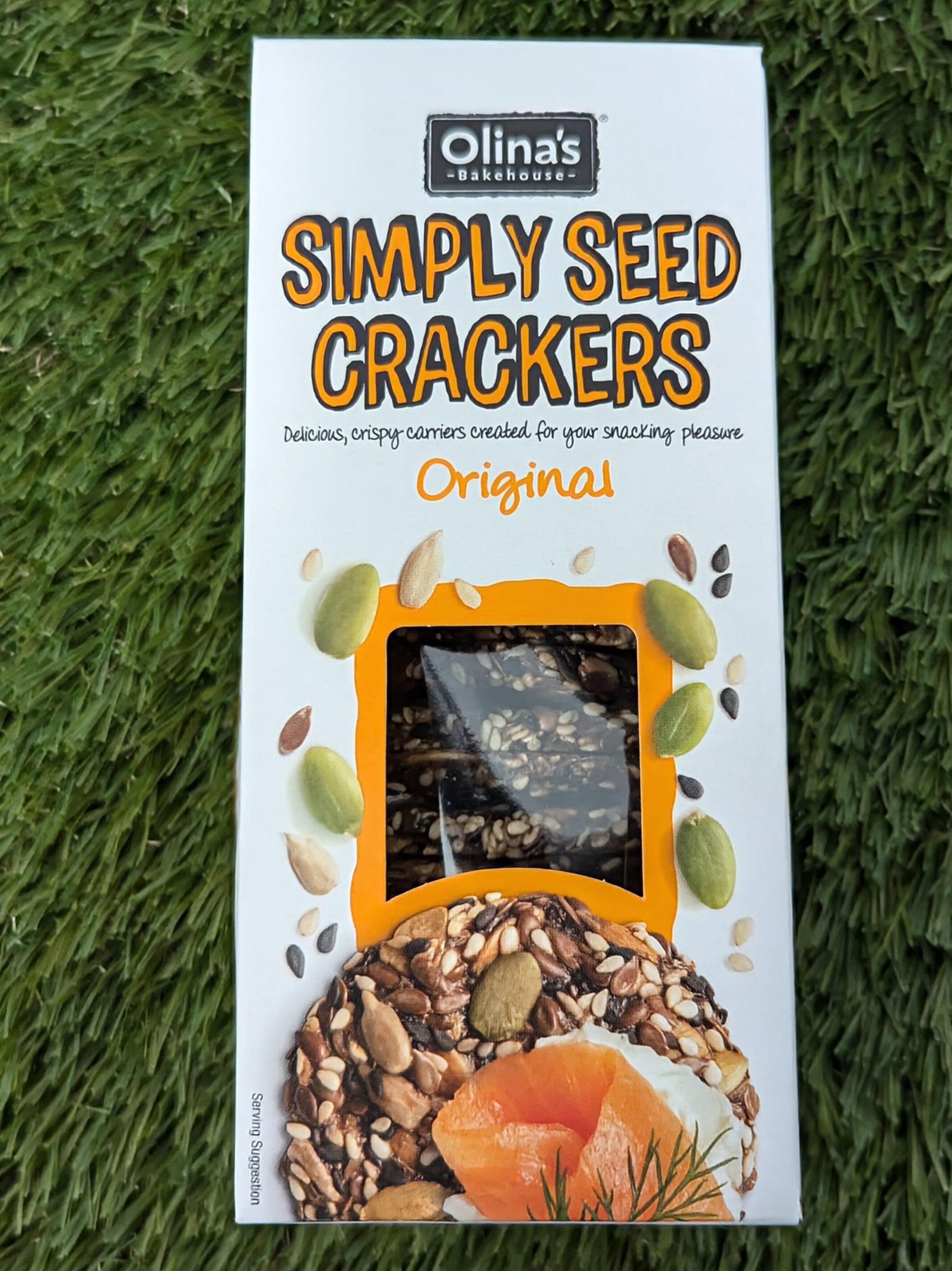 Olina’s Simply Seed Cracker Original | The Cheese Den Limited